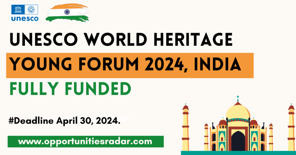 UNESCO World Heritage Young Forum 2024 in India