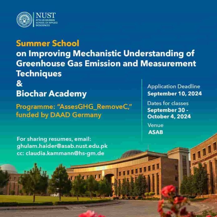 NUST Summer School 2024 (Funded by DAAD)