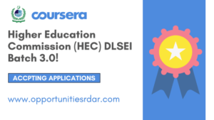 Higher Education Commission (HEC) DLSEI Batch 3
