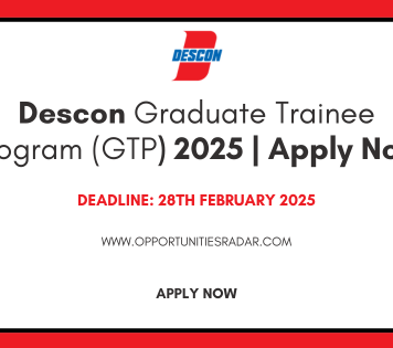 Descon Graduate Trainee Program (GTP) 2025