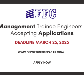 FFC Management Trainee Engineers Program 2025