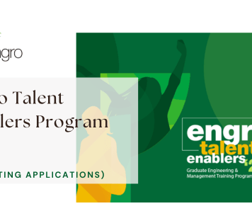Engro Talent Enablers Program 2025 Inviting Fresh Graduates
