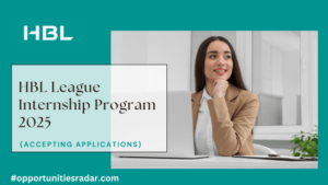HBL League Internship 2025 - Calling for Applications