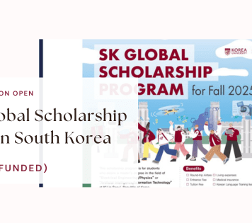 SK Global Scholarship 2025 in South Korea (Fully Funded)