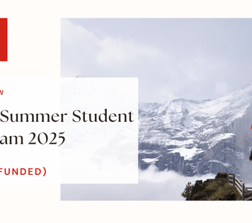 Swiss Summer Student Program 2025 (Fully Funded)