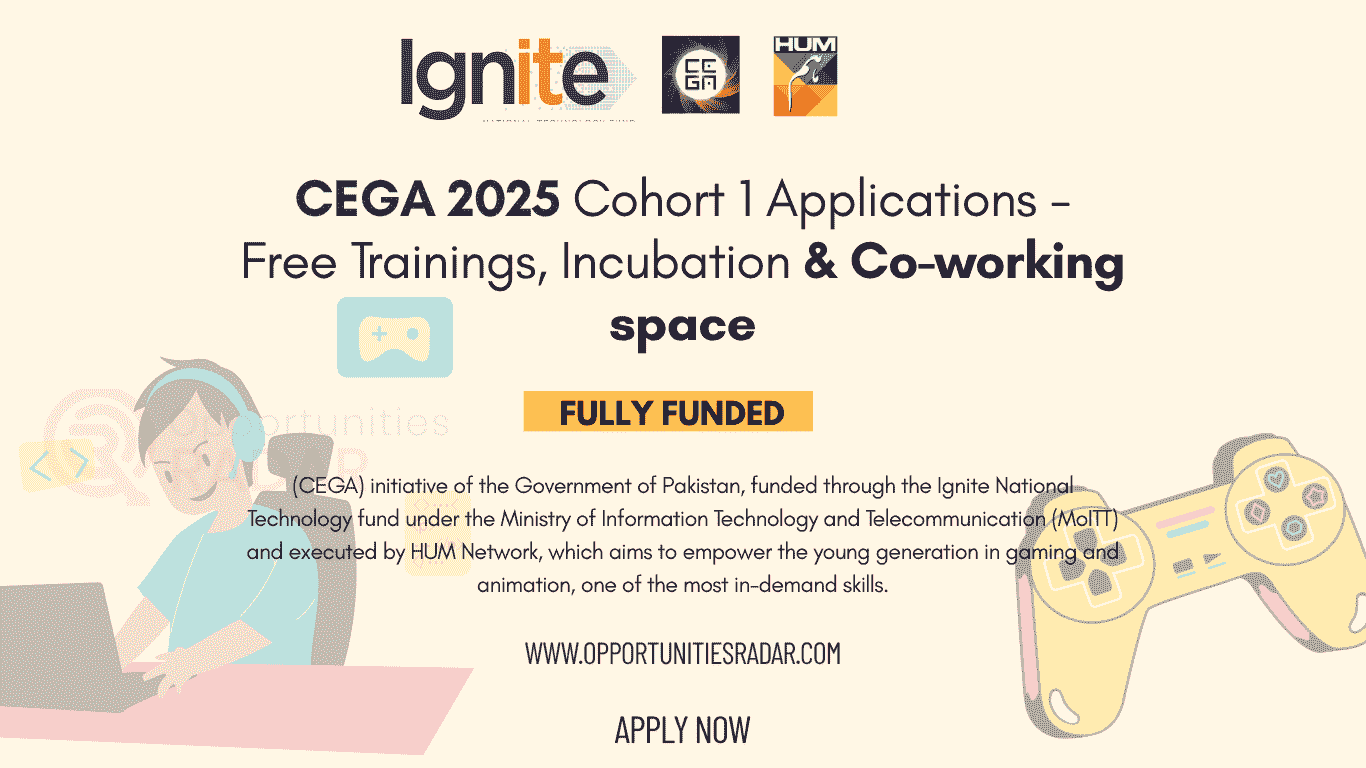 CEGA 2025 Cohort 1 Applications - Free Trainings, Incubation & Co-working space