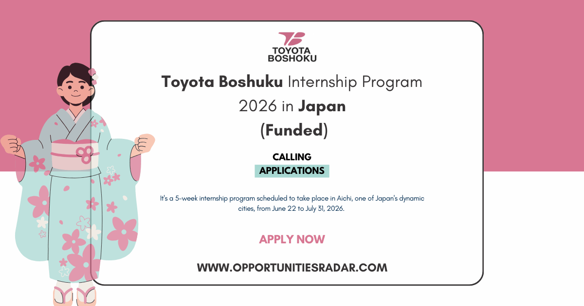 Toyota Boshoku Internship Program 2026 in Japan (Funded)